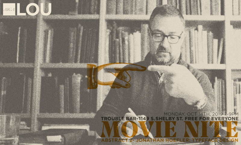 MOVIE NITE Abstract 2 – Jonathan Hoefler: Typeface Design | AIGA Louisville